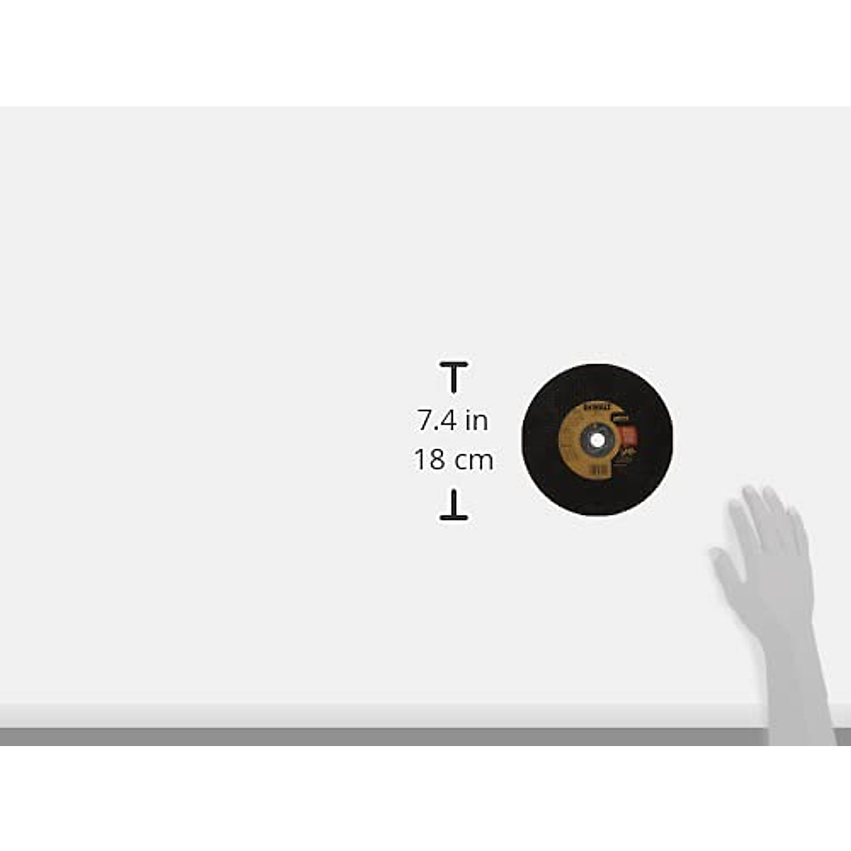 DeWalt DW3511 7-Inch X 1/8-Inch Metal Abrasive Blade