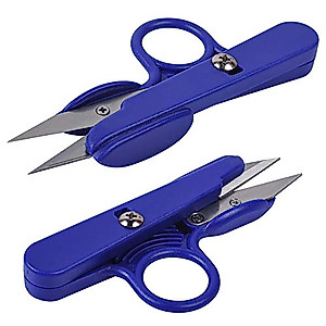 UCEC 12 Packs Yarn Scissors Fabric Scissors Embroidery Scissors, Mini Small Snips Trimming Nipper, Great for Stitch,DIY Supplie