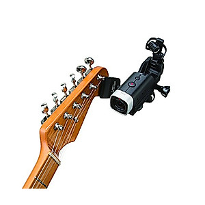 Zoom GHM-1 Guitar Headstock Mount, Flat Clamp Mount, Designed to be Used With Q2n, Q2n-4K, Q4, Q4n, and Q8