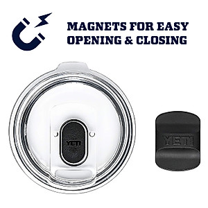 YETI Rambler 20 oz Tumbler, Stainless Steel, Vacuum Insulated with MagSlider Lid, Charcoal