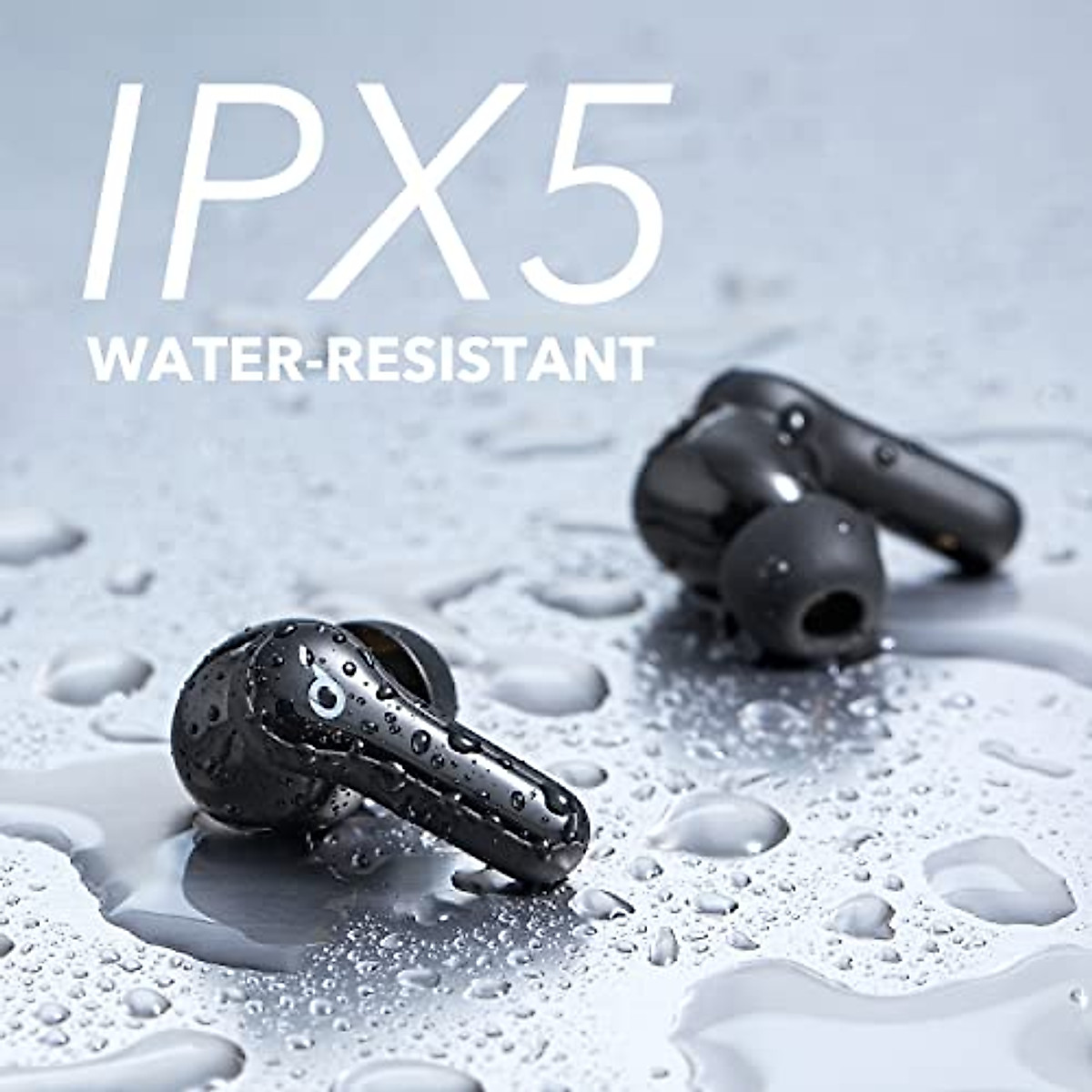 Soundcore by Anker Life Note E True Wireless Earbuds with 10mm Oversized Drivers, Custom EQ, AI-Enhanced Calls, 32H Playtime, Compact and Lightweight, IPX 5 Water-Resistant, USB-C (Renewed)