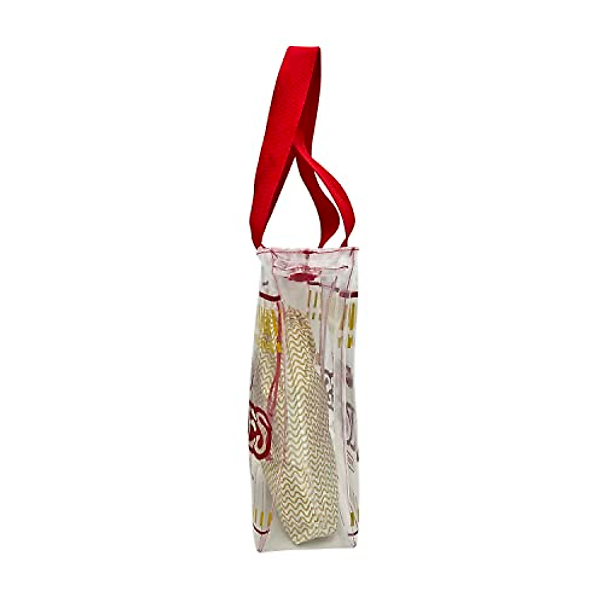 Nissin Cup Noodles Cup Noodles Tote Detachable Drawstring Bag, Clear