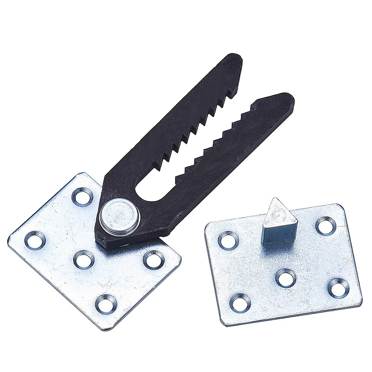 INCREWAY 4 Pieces Sofa Couch Sectional Furniture Connector Joint Snap Alligator Clip with Screws and 8Pcs Furniture Pads