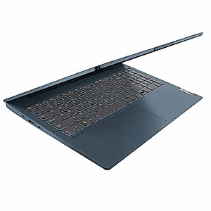 Lenovo 2022 IdeaPad5i 15.6" FHD IPS Touch Laptop PC Intel 11th 4-Core i7-1165G7 12GB DDR4 2TB M.2 NVMe SSD Iris Xe Graphics HDMI WiFi AX BT USB-C Fingerprint Backlit KB Blue Windows 11 Pro w/ RE USB