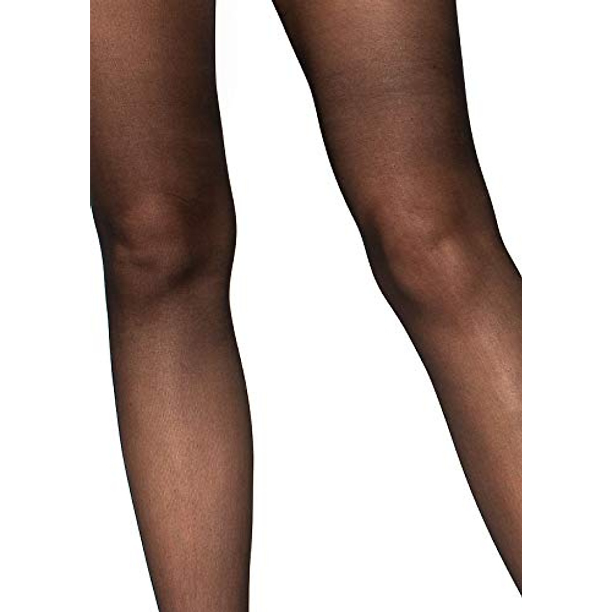 Leg Avenue womens Sheer Stockings With Attached Garter Belt Hosiery, Black Lace, Queen US