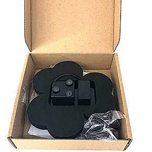 XUNMAIFBT Floating Solar Fountain Pump, with Upgraded 4-in-1 Nozzle for Bird Bath, 1.5W Solar Powered Floating Fountain Pump for Bird Bath, Pond, Garden