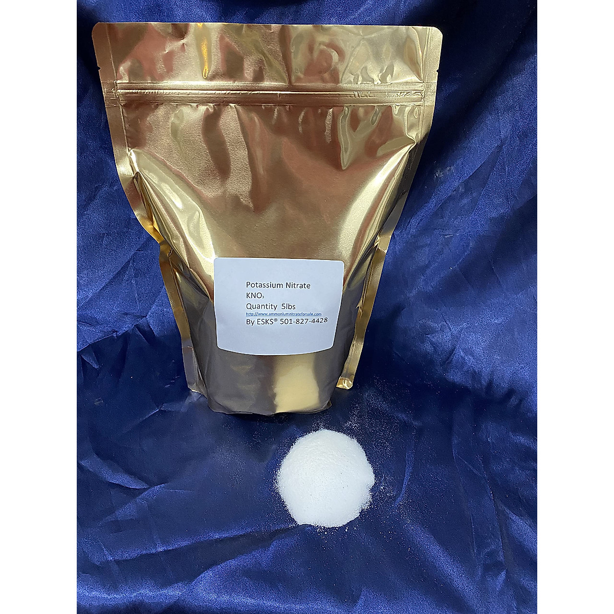 Potassium Nitrate HIGH Purity Milled Reagent Grade 5 LBS by ESKS®