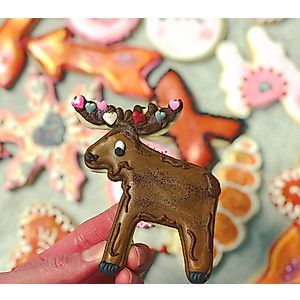 Moose Cookie Cutter 3.25" Made in USA by Ann Clark