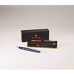 Cross Calais Refillable Gel Ink Rollerball Pen, Medium Rollerball, Includes Premium Gift Box - Matte Metallic Crimson