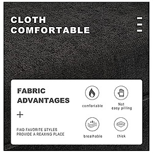 MWrouqfur 53" Mid Century Loveseat Sofa,Upholstered 2 Seater Sofa w/Tufted Back,Wood Legs,Modern Linen Fabric Love Seat Couch Chair for Small Space,Living Room Bedroom Office Apartment (Black)