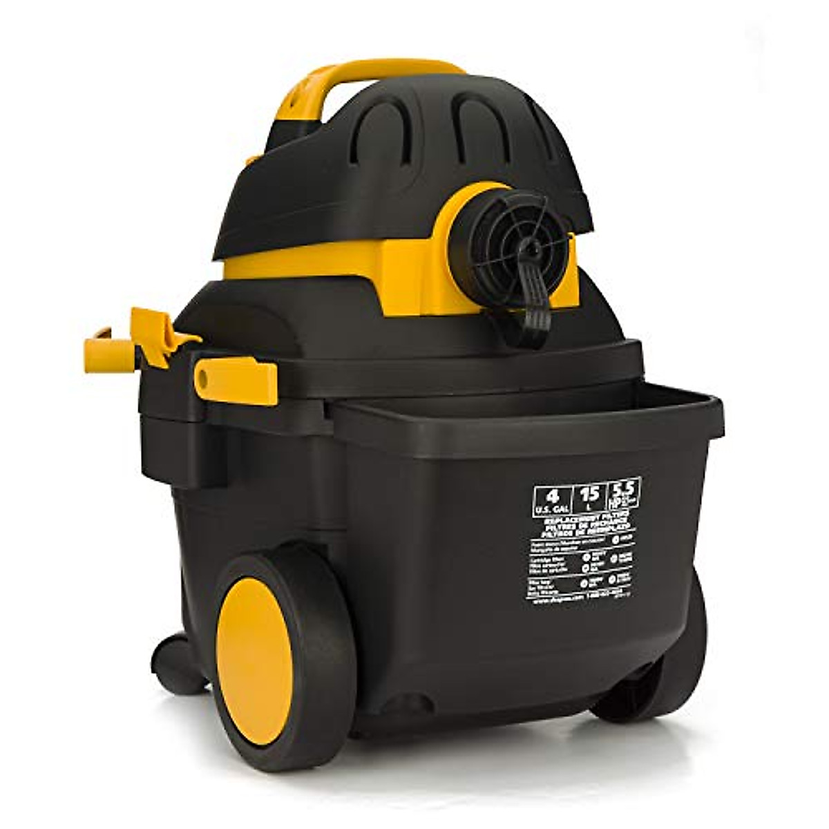 Shop-Vac 4 Gallon 5.5 Peak HP Wet/Dry Utility Vacuum with SVX2 Motor Technology