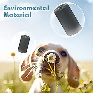 Toplive Dog Waste Bags, Poop Bags for Dog , Extra Thick Strong Leak-Proof Doggy Bags 16 Rolls (240 Bags), Black