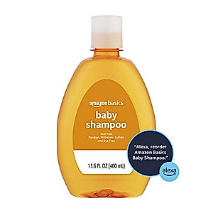 Amazon Basics Tear-Free Baby Shampoo, 13.6 Fluid Ounce