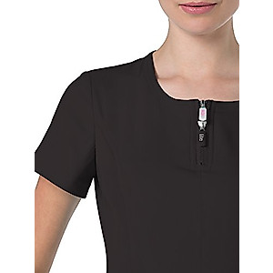 KOI Lite KOI317 Women's Scrub Top Black L