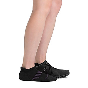 Darn Tough Women's Element No Show Tab Lightweight Sock (Style 1112) - Black, Medium