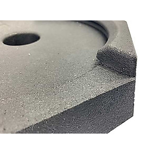 SnapPad HiWay Permanently Attached RV Leveling Jack Pad for HWH Round Landing Feet (8 inch 4-Pack)