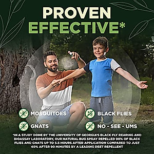 Medella Naturals Insect & Mosquito Repellent, DEET-Free Naturally Derived Formula, Kid and Pet Friendly, Made in The USA, 2 Ounce Spray Bottle