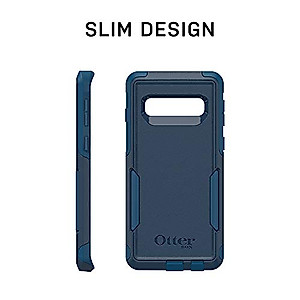 OtterBox Galaxy S10 Commuter Series Case - BLACK, slim & tough, pocket-friendly, with port protection