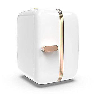 YAARN Small Fridge for Bedroom Refrigerator Refrigerator Beauty Makeup Refrigerator Cosmetics Intelligent Refrigeration Low Noise and Energy Saving