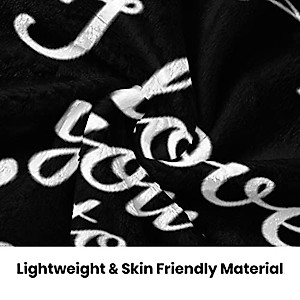 Lcyawer Customized Mother's Day Birthday Gifts, Custom Blanket with Photo, Personalized Blanket with Picture Collage, Unique Gifts for Mom from Daughter Son Husband, Valentines Day