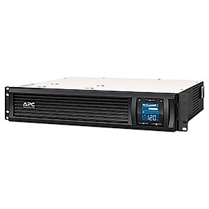 APC 1500VA Smart UPS with SmartConnect, SMC1500-2UC Rack Mount UPS Battery Backup, Sinewave, AVR, 120V, Line Interactive Uninterruptible Power Supply (Renewed)