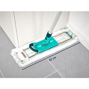 Leifheit Profi Micro Duo Wiper, Folded, for All Smooth Floors, Replacement Cover, 55126, XL 42, Blue