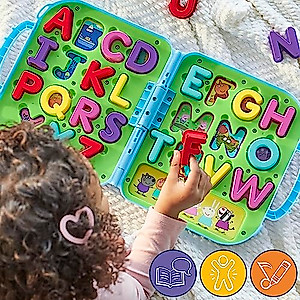 Peppa Pig Peppa’s Alphabet Case, ABC Toys, Puzzle Preschool Toys for 3 Year Olds and Up