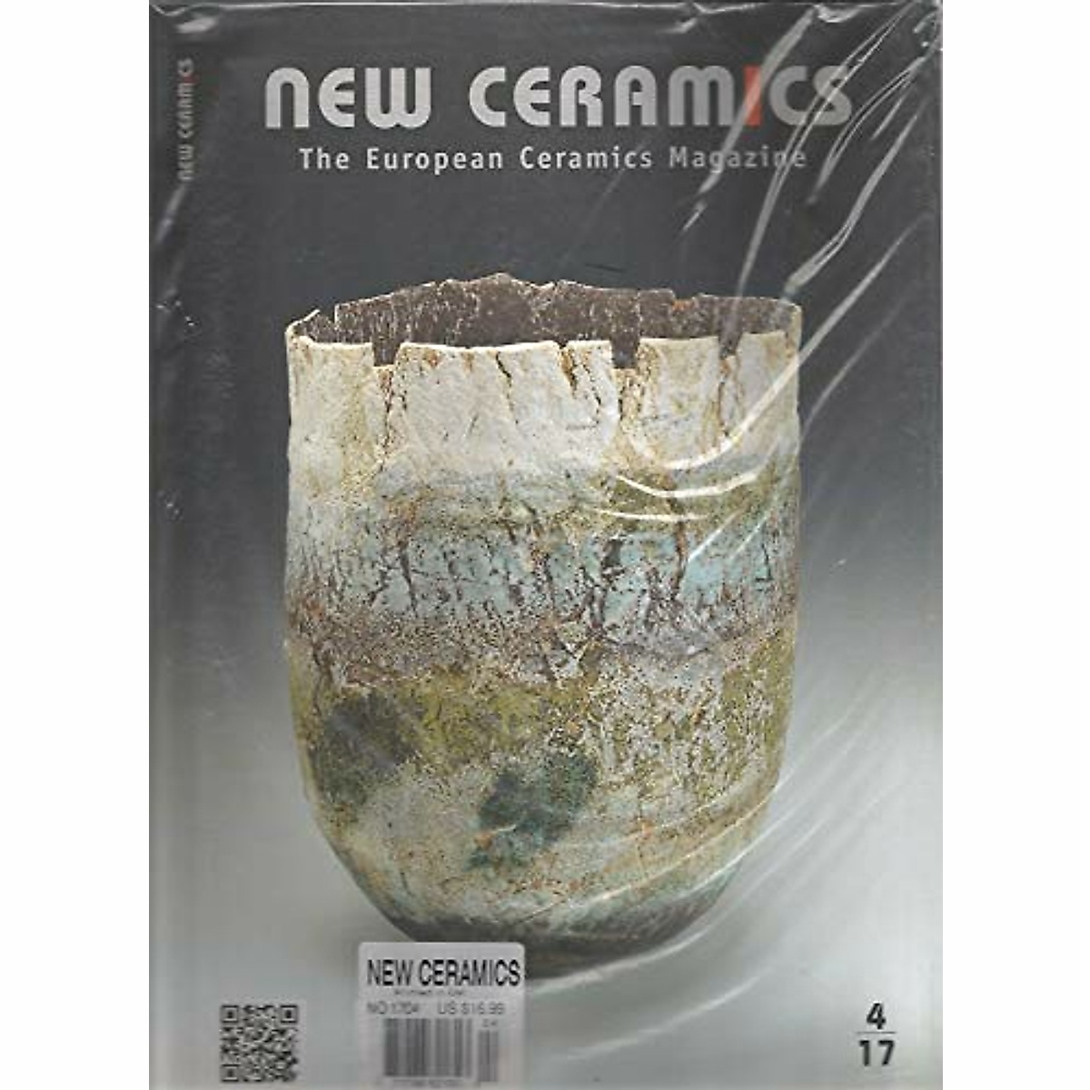 NEW CERAMICS MAGAZINE, THE EUROPEAN CERAMICS MAGAZINE, JULY/AUGUST 2017, NO.1704