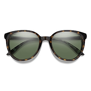 SMITH Cheetah Sunglasses with Polarized Lenses – Performance Sports Active Cat Eye Sunglasses – For Women – Tortoise + Brown Gradient Polarized Lenses