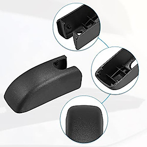 ACROPIX Rear Wiper Arm Nut Cover Cap Fit for Jeep Grand Cherokee - Pack of 1 Black