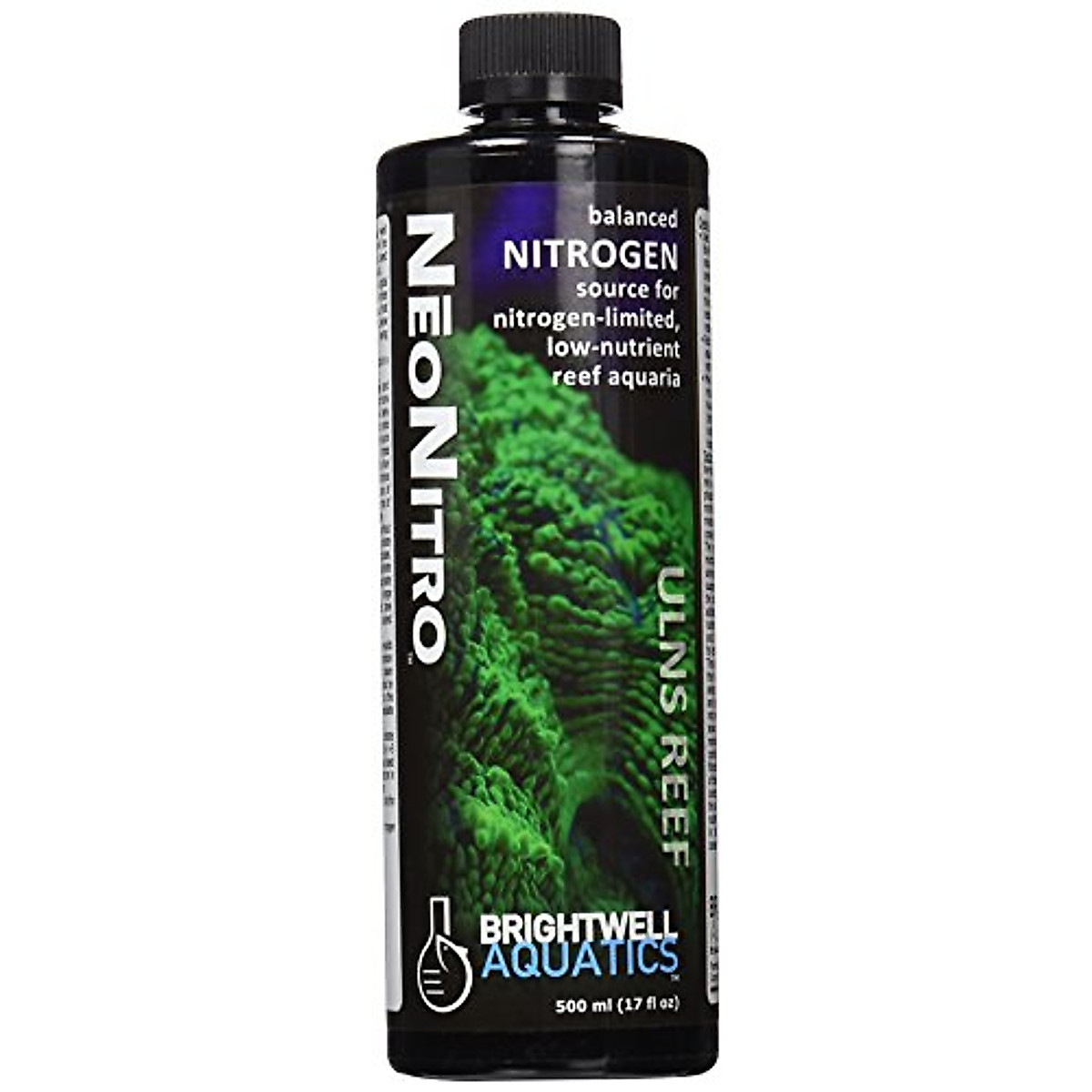 Brightwell Aquatics NeoNitro - Nitrogen Supplement for Low Nutrient Reef Aquariums, 500 ml