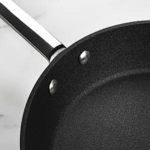 Scanpan Stratanium+ Nonstick Stainless Steel 9.5 & 11" Fry Pan Skillet Set - Maitre D' - Made in Denmark