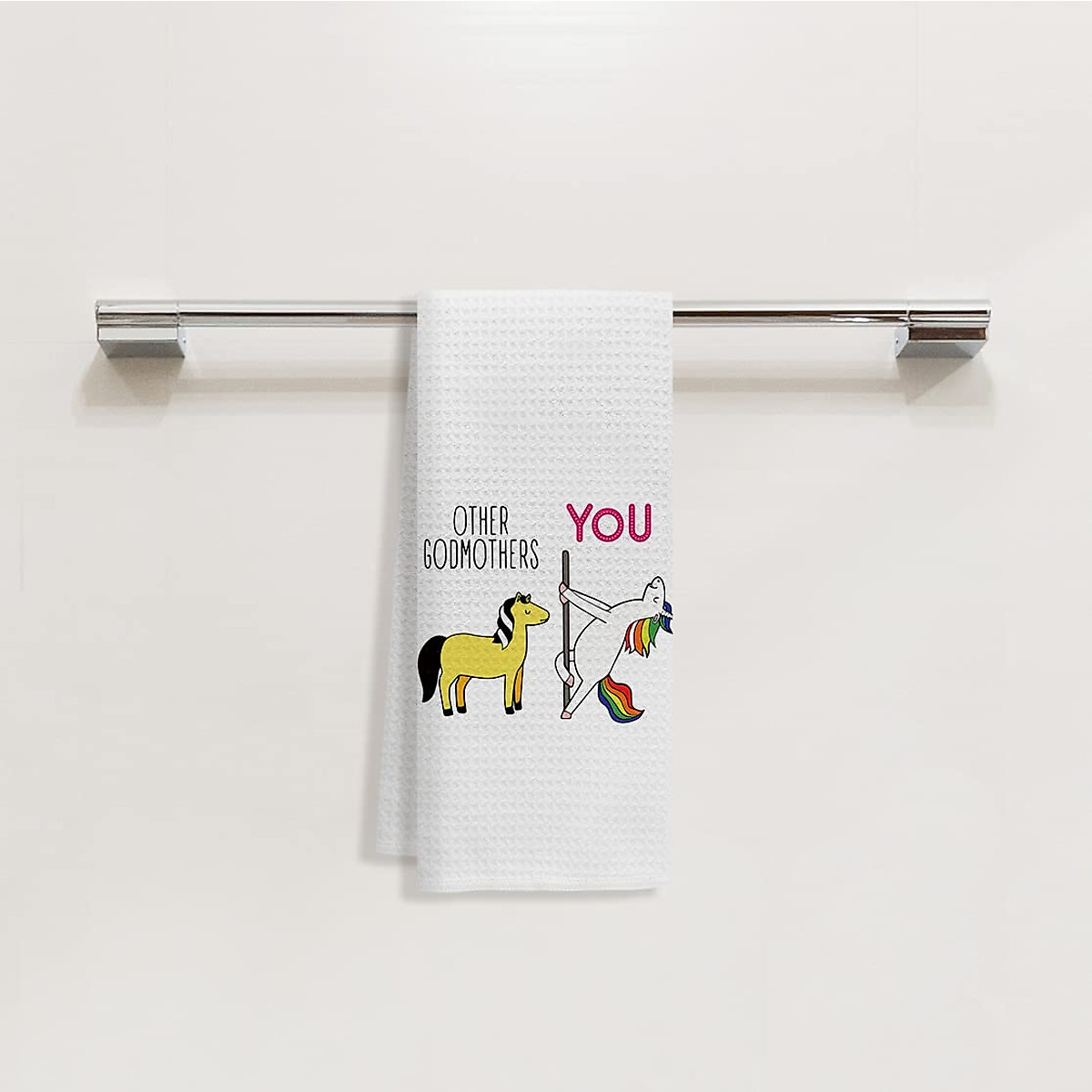 Other Godmothers VS You Lovely Bath Towel, Funny Best Godmother Gifts Decorative Towel,Godmothers Birthday Gifts,Godmother Gifts from Godchild