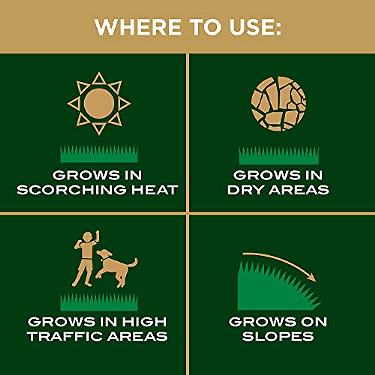 Scotts EZ Seed Patch and Repair Bermudagrass, 10 lb. - Combination Mulch, Seed, and Fertilizer - Tackifier Reduces Seed Wash-Away - Even Grows in Scorching Heat - Covers up to 225 sq. ft.