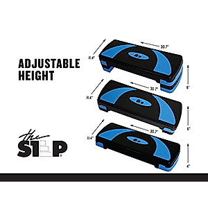 The Step Large Aerobic Stepper for Home Workout Steppers for Exercise