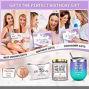 Gifts for Women, Birthday Gifts for Women, Happy Birthday Gifts Basket for Women, Gift Set for Best Friends Female Women Sister Mom Wife Her Girlfriend Coworker Bestie Bff