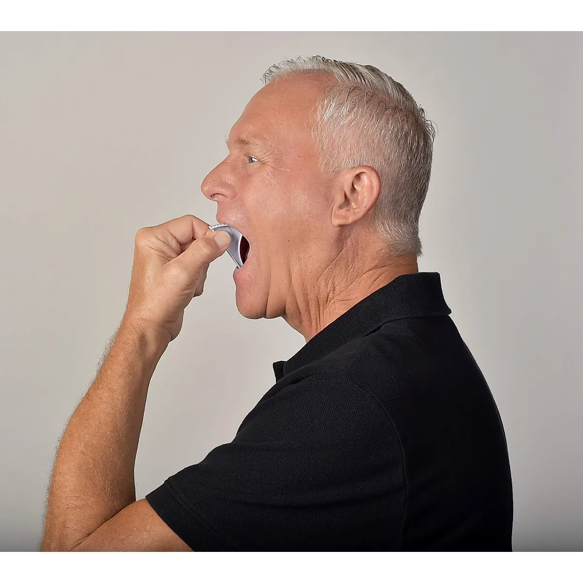 Gentle Jaw Pain Relief Device for TMJ Grinding Clenching Headaches ​Bruxism Caused by Tight Jaw Muscles. Use it to Passively Stretch and ​R​elax Your Jaw Muscles. We Call it Yoga for The Jaw