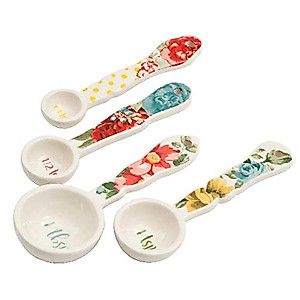 The Pioneer Woman Vintage Speckle 24-Piece Cookware Combo Set in Turquoise bundle with Copper Charm Stainless Steel Copper Bottom Cookware Set, 10 Piece