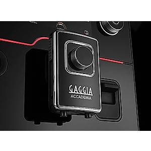 Gaggia Accademia Luxury Italian Fully Automatic Espresso Machine with 19 Customized drink settings,0.5 Liters,RI9782/46 Brushed Stainless