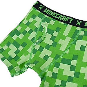 Minecraft Boys 5-Pack Boxer Briefs Underwear Comfortable 6 Multicolor