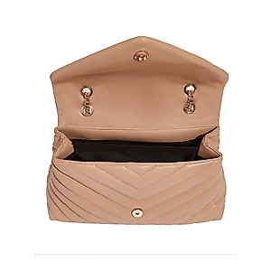 iKunst Qulited Crossbody Bags for Women, Large Fashion Purses and Handbags, PU Leather Shoulder bags with Adjustable Strap