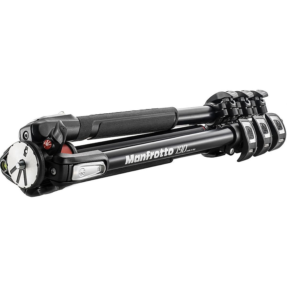 Manfrotto MT190XPRO4 Aluminum 4-Section Tripod,Black