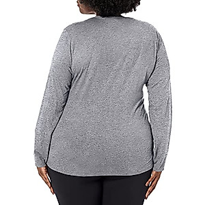 Russell Athletic womens Cotton Performance T-shirts T Shirt, Long - Oxford, Large US