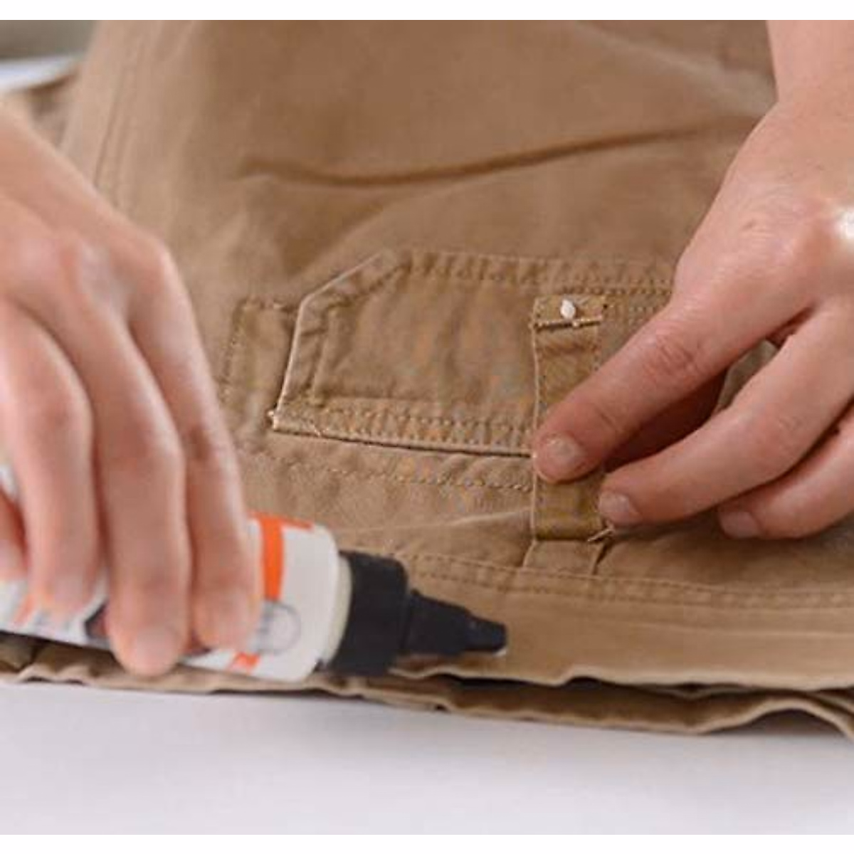 Tear Mender - TTB-6-D-B Instant Fabric and Leather Adhesive, 6 oz Bottle, TG06H