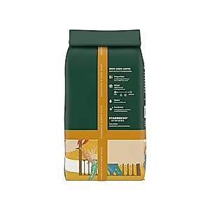 Starbucks Whole Bean Coffee—Starbucks Blonde Roast Coffee—Veranda Blend—100% Arabica—6 bags (12 oz each)