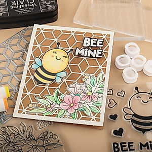 BAOFALI 240Pcs/Set Mini Action Wobbles,Self-Adhesive Springs,Small Wobblers Movers for for Card Making DIY Scrapbooking Arts Projects Handmade Crafts Scrapbooking Embellishments