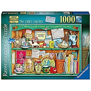 Ravensburger The Cook's Cabinet 1000 Piece Jigsaw Puzzles for Adults & Kids Age 12 Years Up