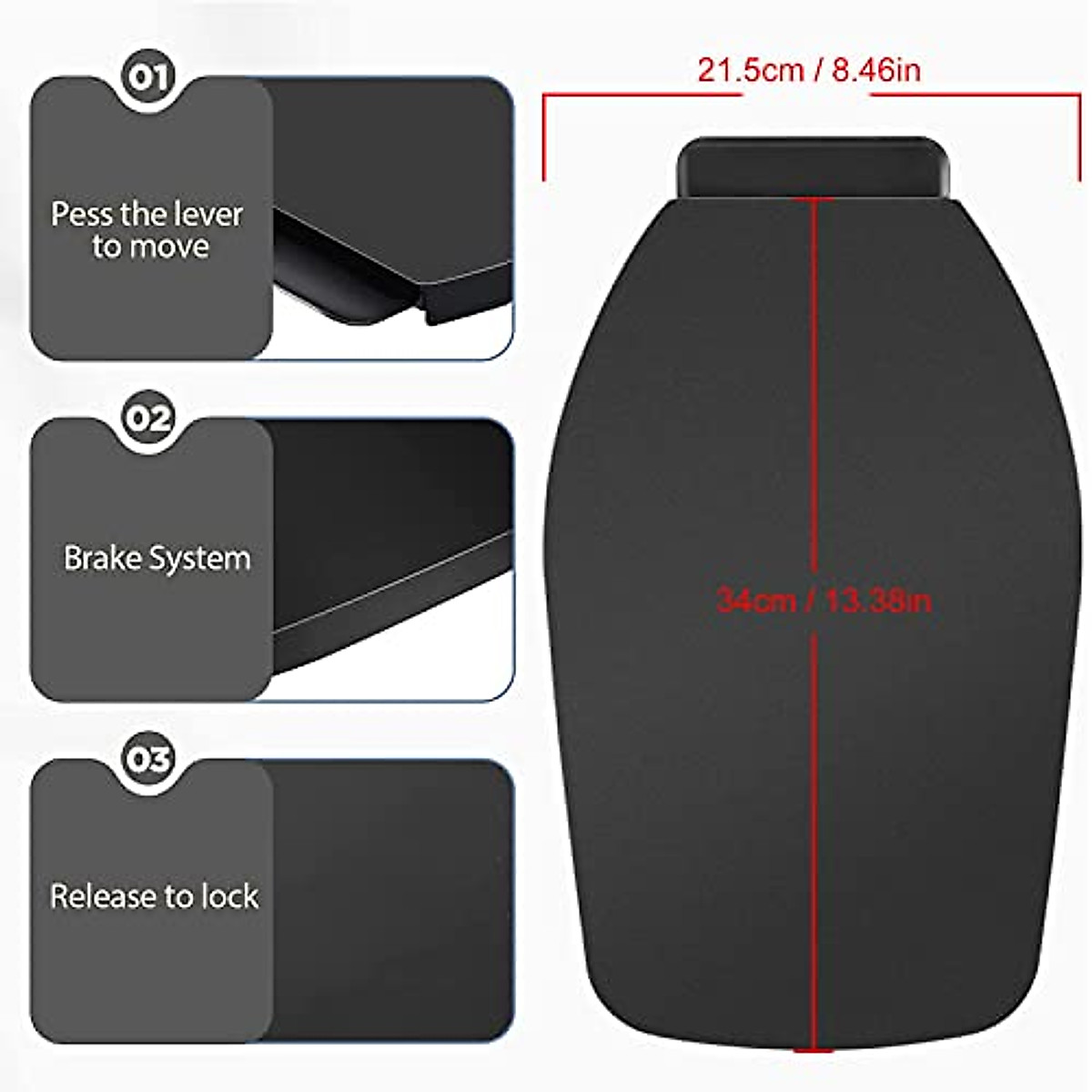 Mixer Slider for Kitchenaid 5-8 Qt Bowl Lift Stand Mixer,Sliding Tray Kitchen Appliance Slide Tray Mixer Mover Mixer Mat with Smooth Rolling Wheels for Kitchenaid Professional Series