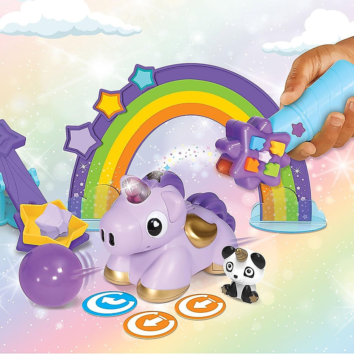 Learning Resources Coding Critters MagiCoders: Skye the Unicorn, Screen-Free Early Coding Toy For Kids, Interactive STEM Coding Pet, 22 Pieces, Ages 4+