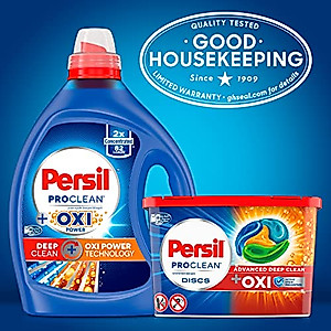 Persil Discs Laundry Detergent Pacs, Oxi, 38 Count